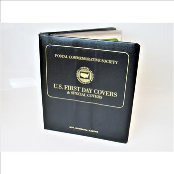 US First Day Covers & Special Covers Stamp Album 19 Pages! | Property Room