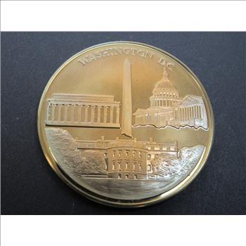 Washington, DC Souvenir Monument and White House Coin | Property Room