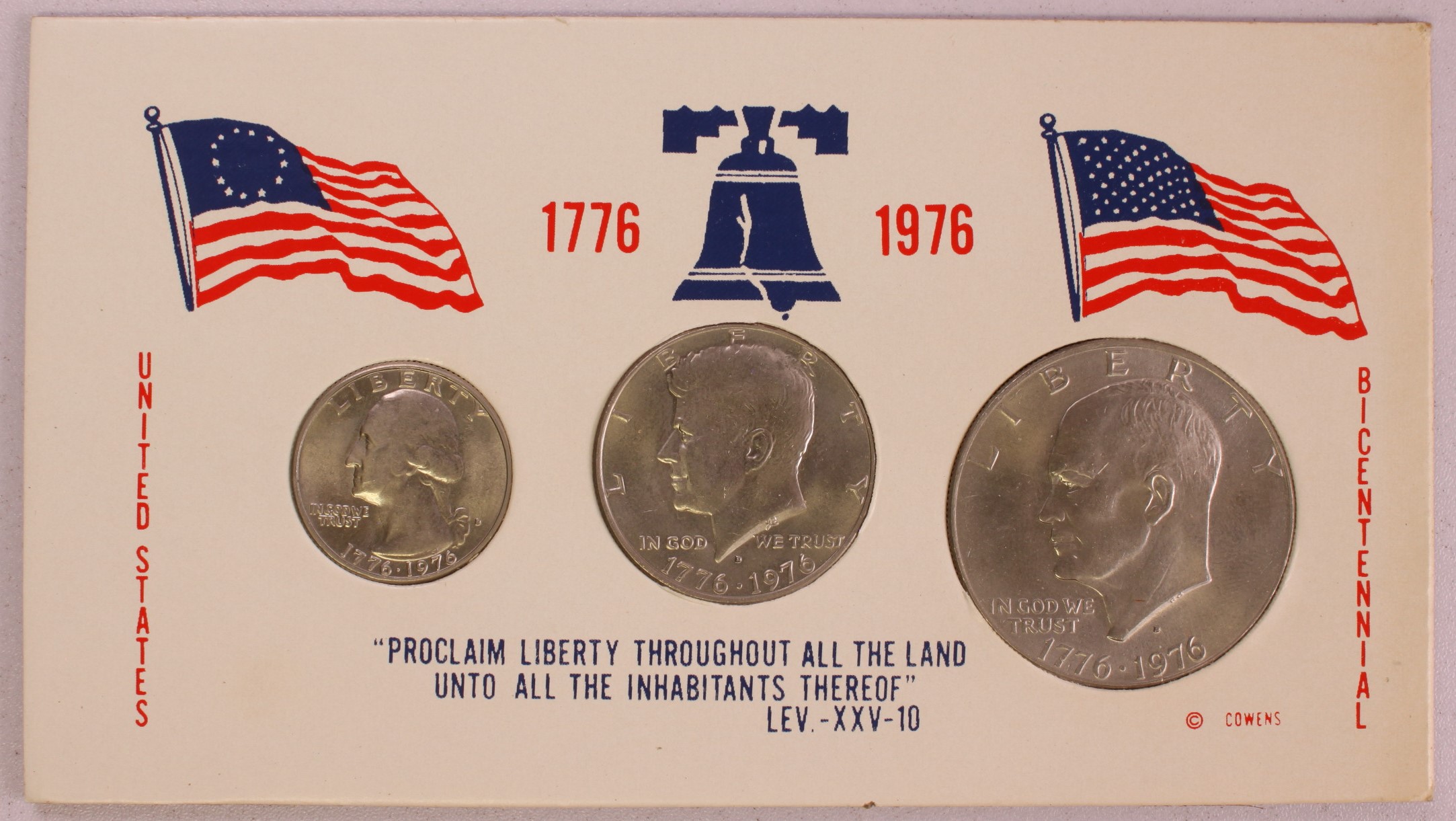 1776-1976 US Bicentennial Silver Coin Set | Property Room