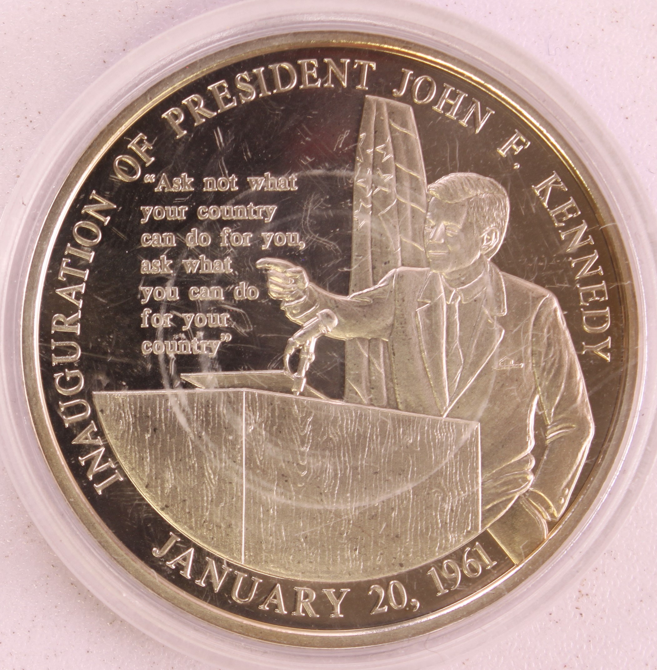 Inauguration of JFK Silver Plated Special Round | Property Room