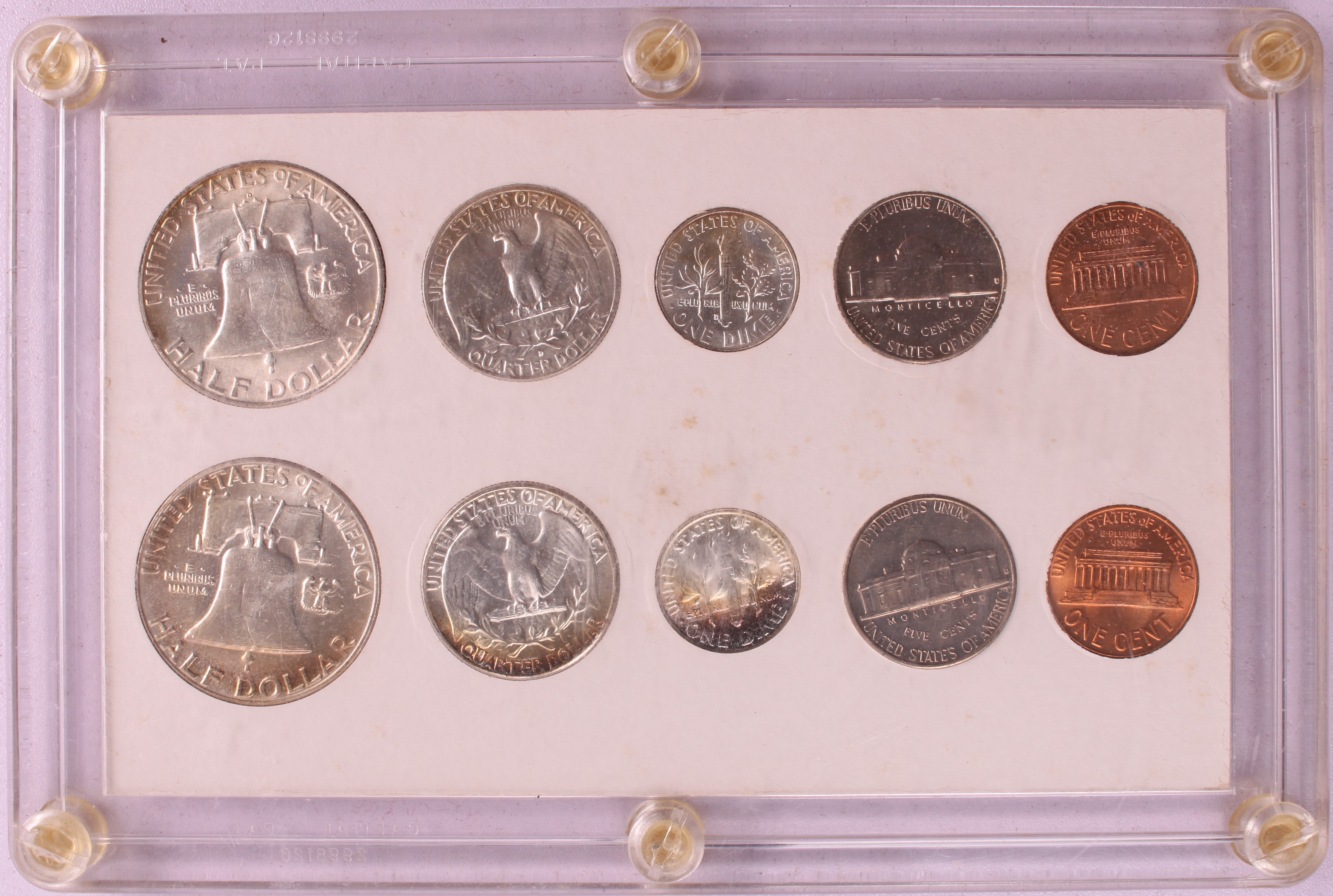 1960 US Mint Set Philadelphia and Denver Coin Mint Set | Property Room