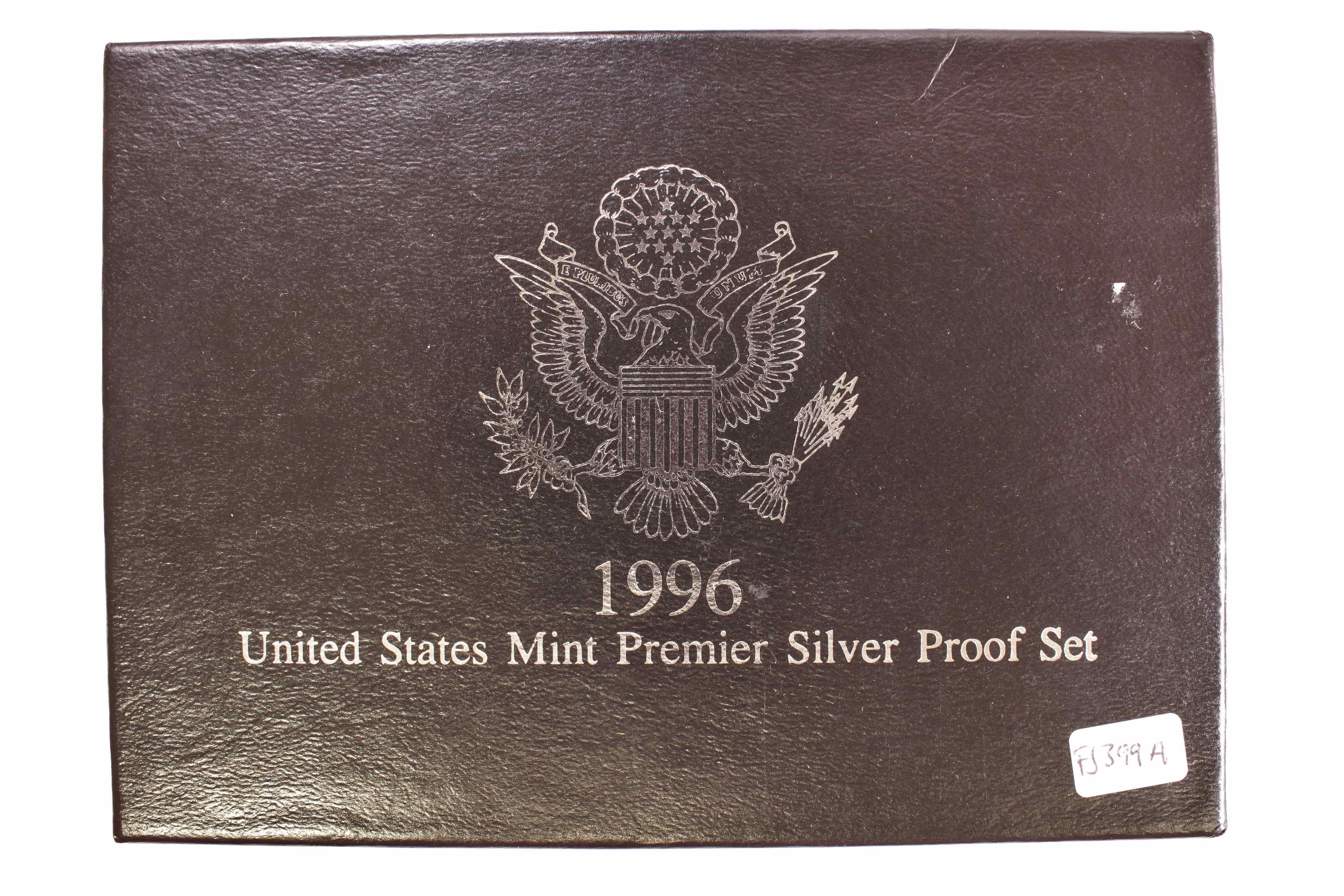 1996 US Mint Premier Silver Proof Set | Property Room