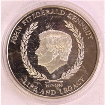 Inauguration of JFK Silver Plated Special Round | Property Room