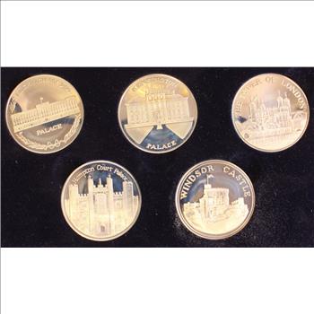 The Tower Mint Silver Palaces Medallion Set | Property Room