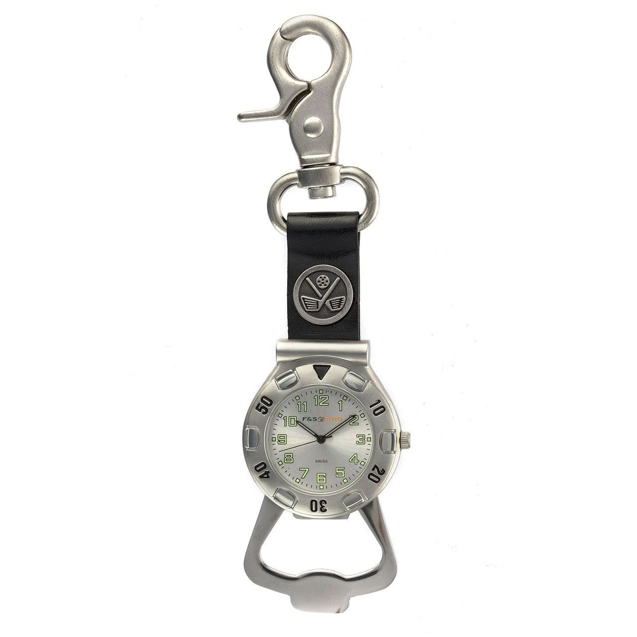 Field & Stream Swiss Movement Multi-Function Outdoor Pocket Watch Golf ...