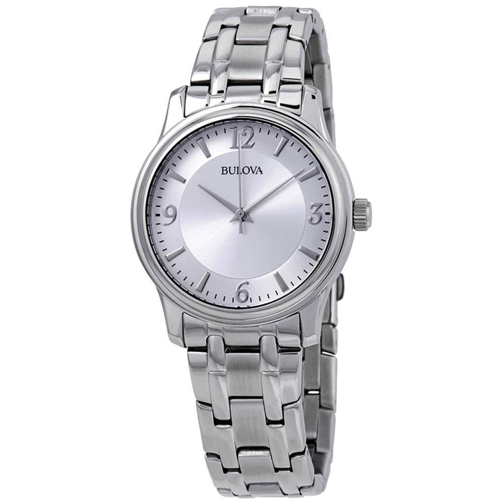 Bulova Silver Dial Stainless Steel Quartz Men's Watch 96A000 | Property ...