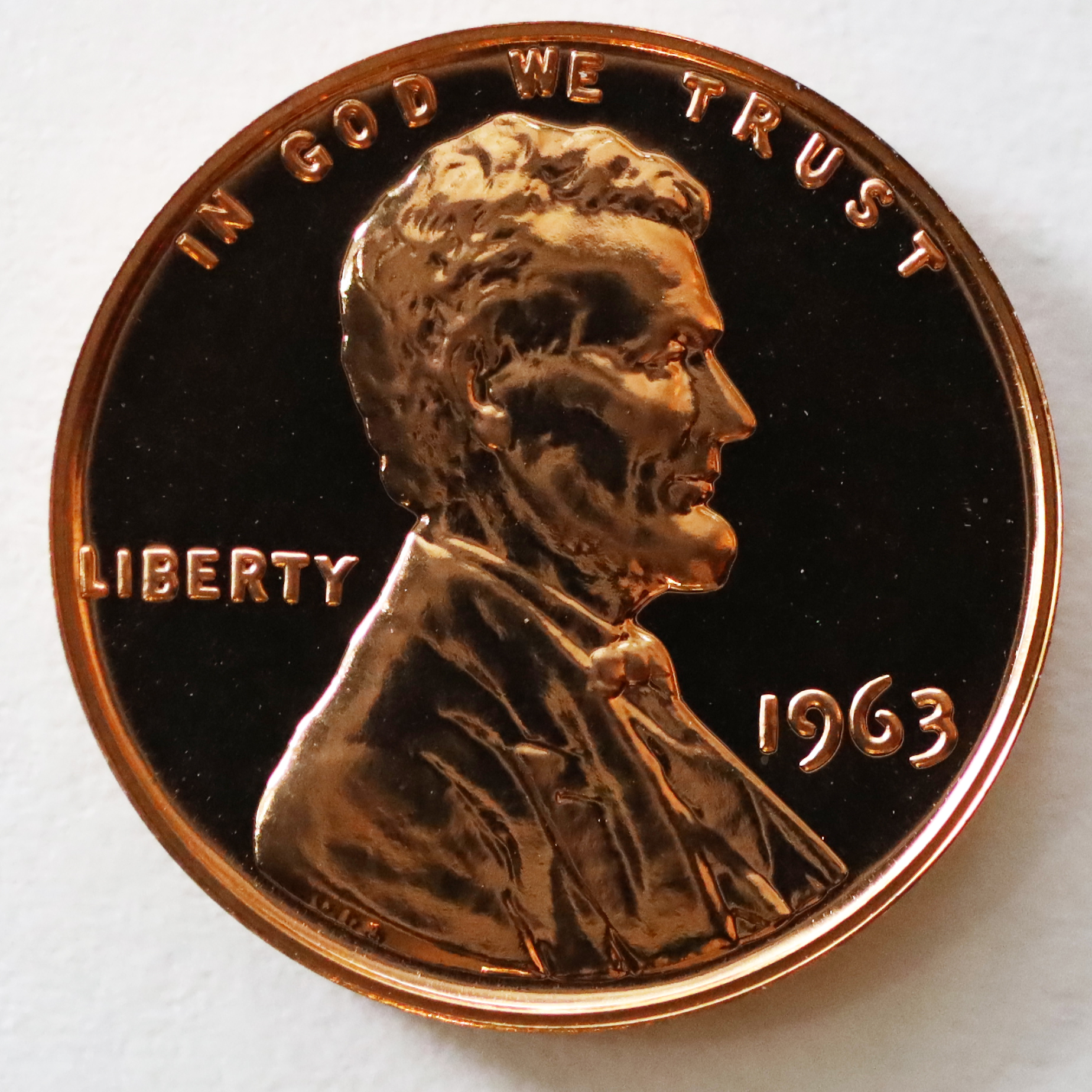 1963 Proof Lincoln Memorial Cent | Property Room