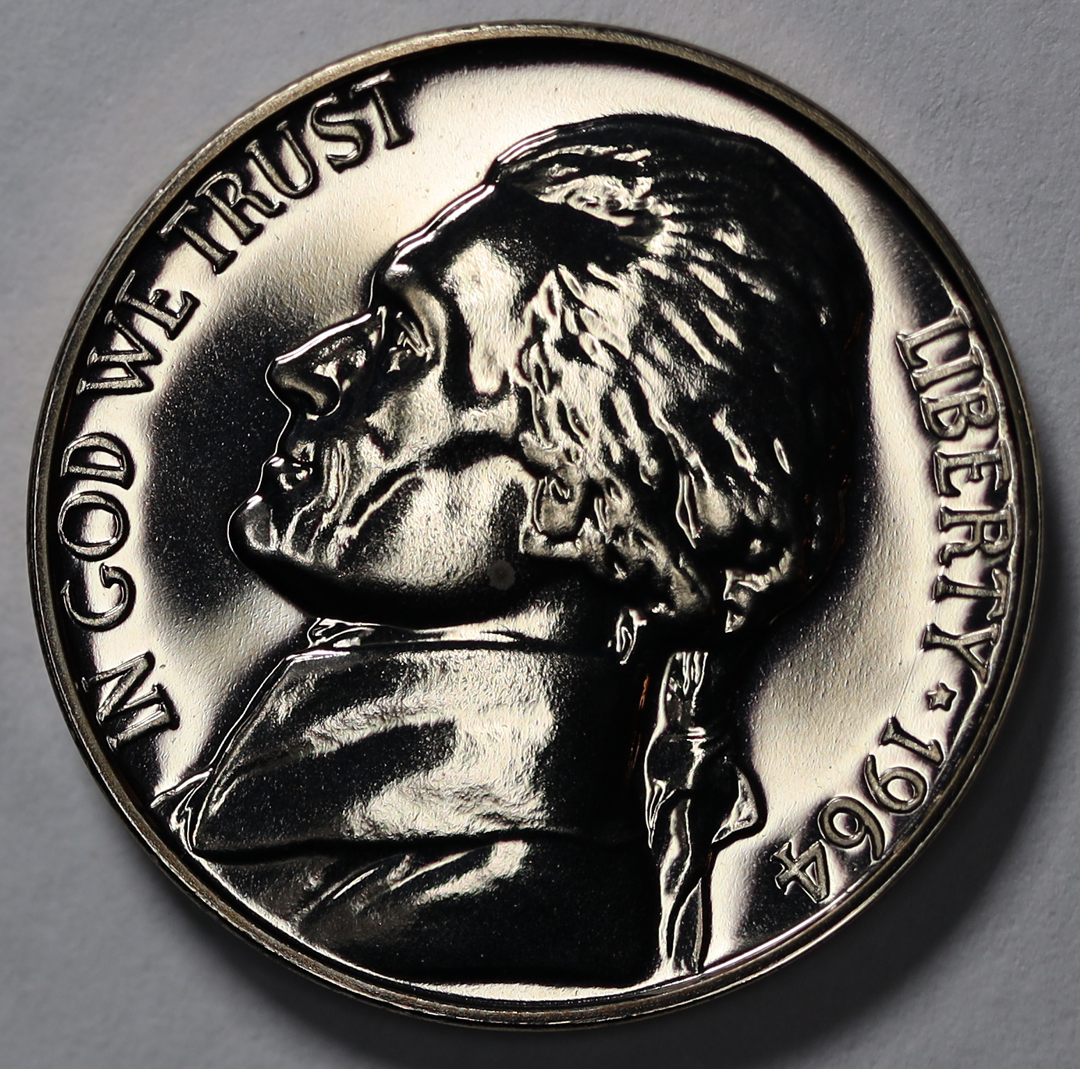 1964 Proof Jefferson Nickel | Property Room