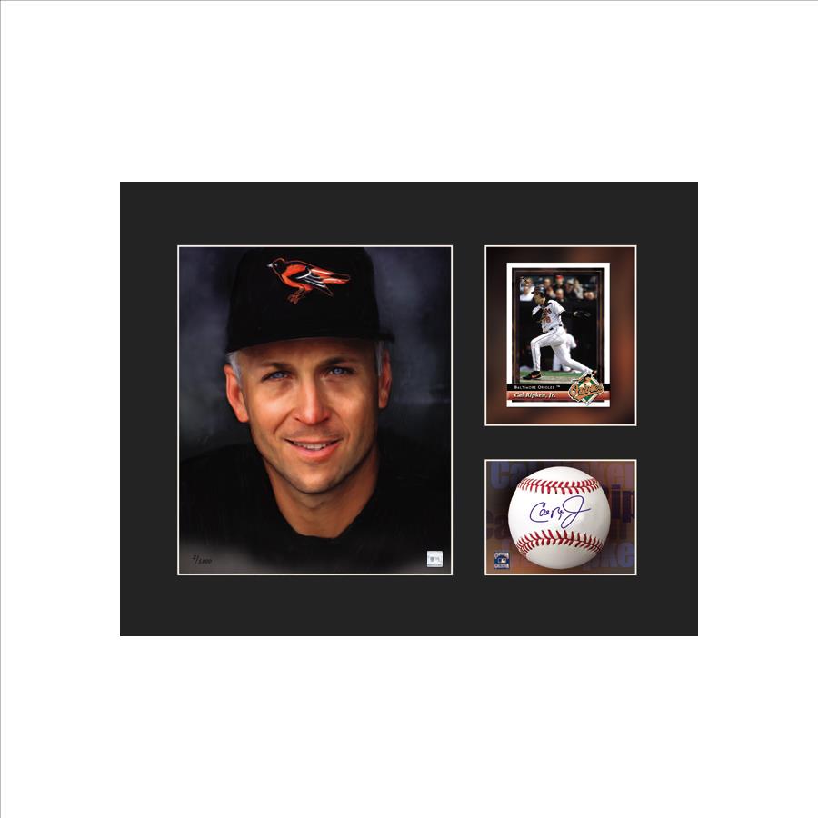Cal Ripken - Baltimore Orioles - Limited Edition Lithograph-Matted | Property Room