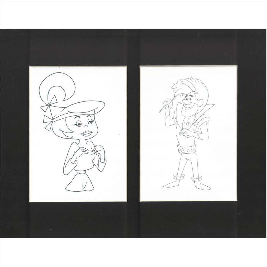 The Jetsons - Original Production Drawings - Judy and Jet Screamer ...