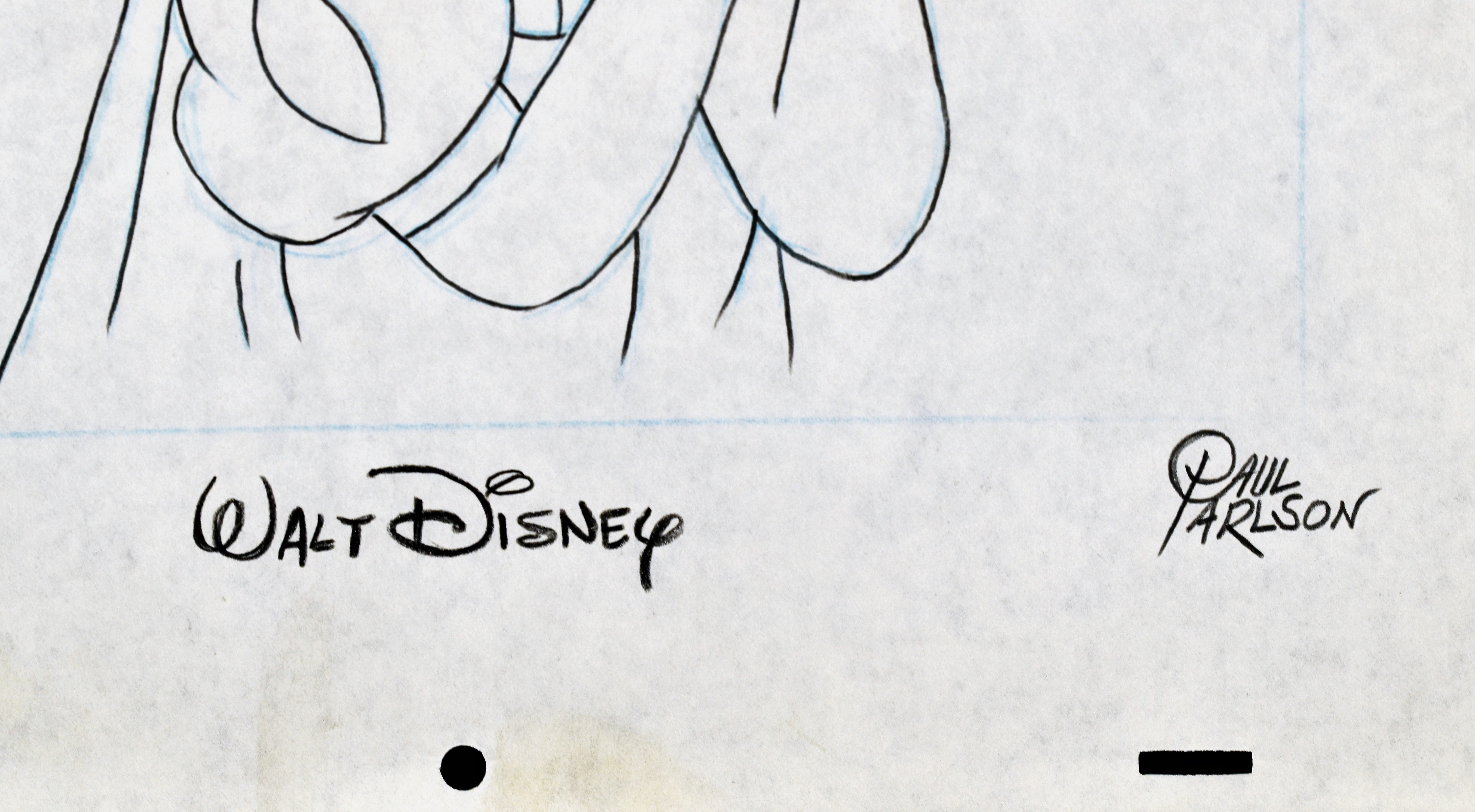 Original Snow White Drawing - Signed by Disney Animator | Property Room