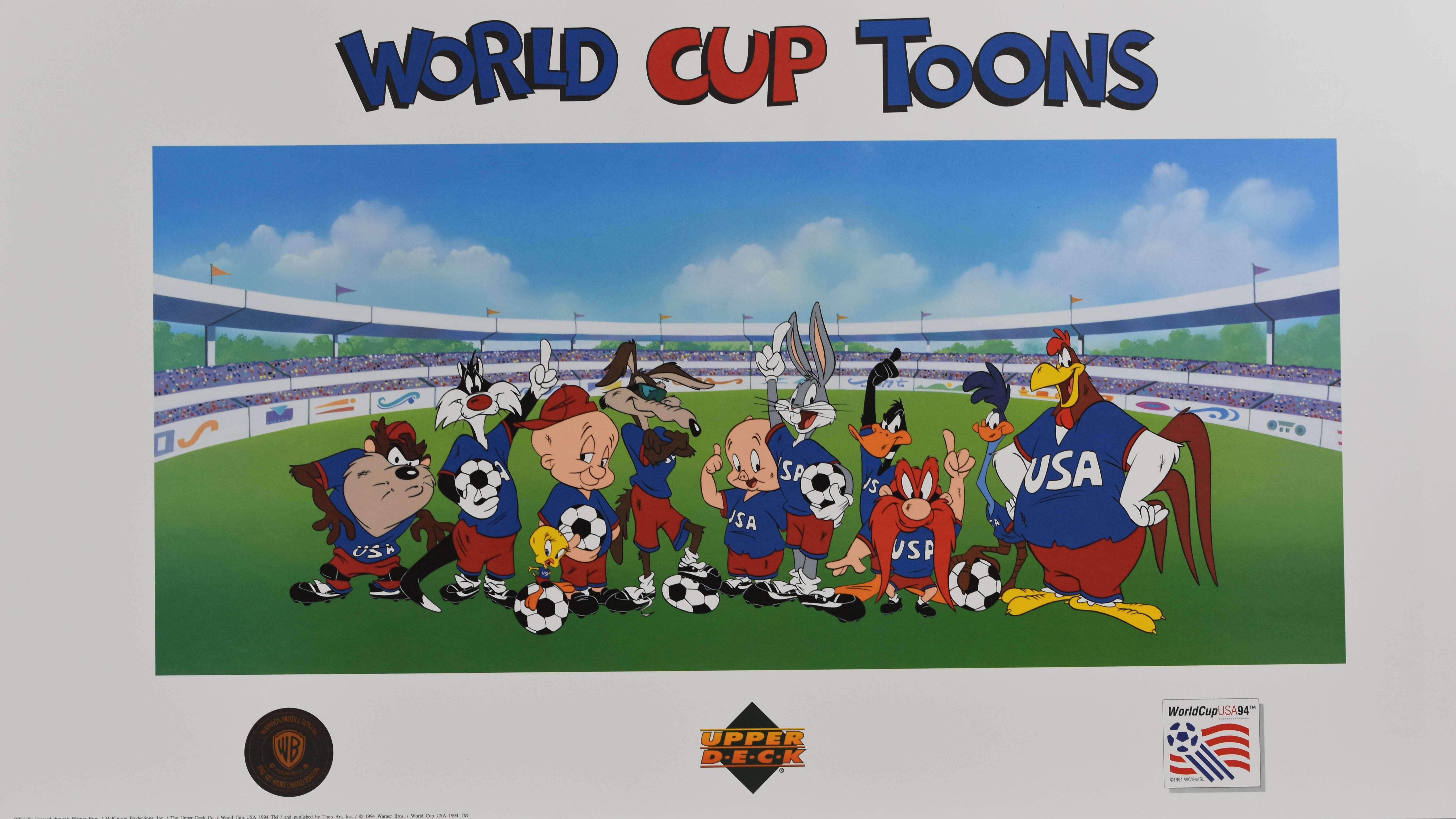 World Cup Soccer Licensed Lithograph | Property Room