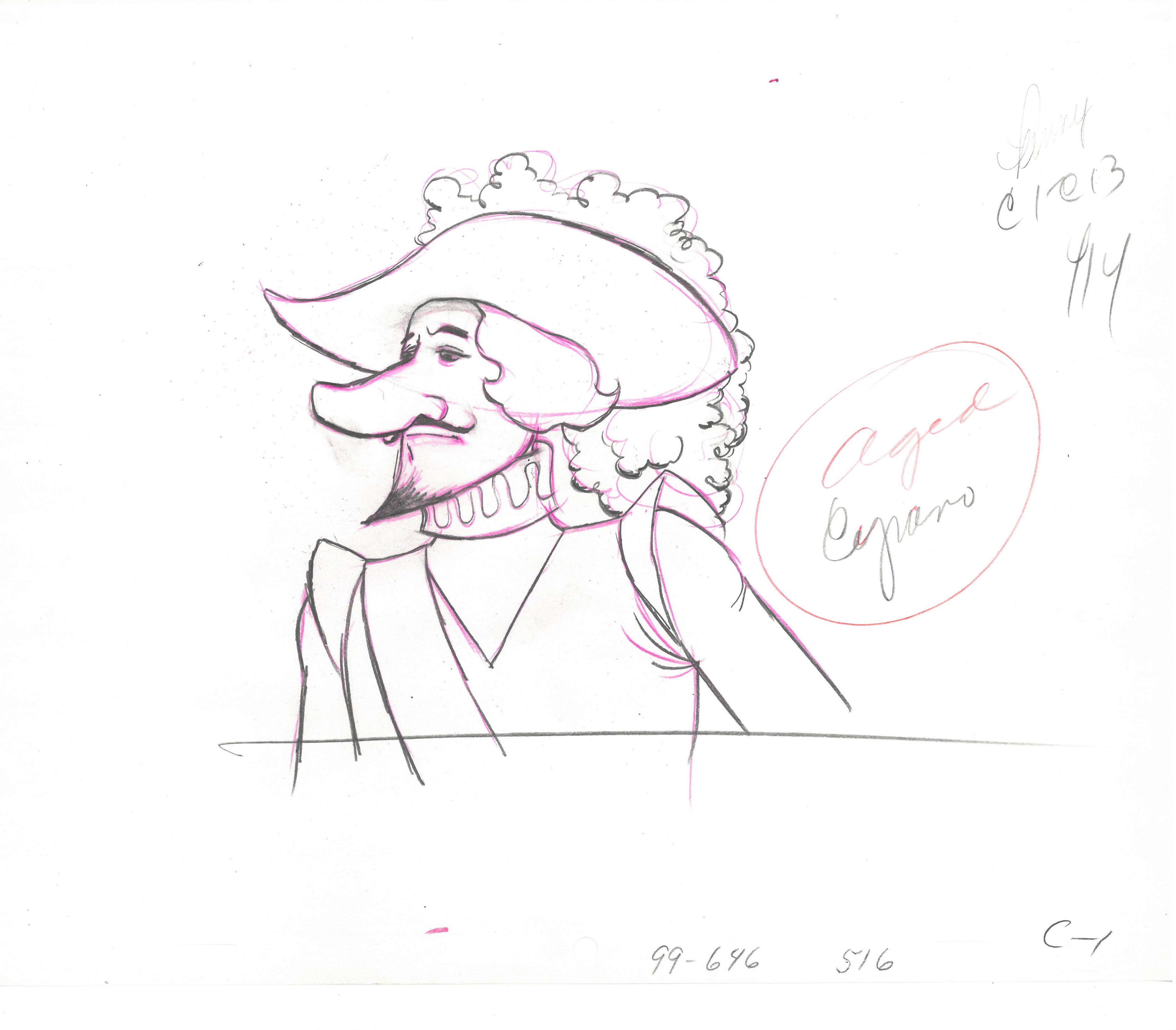 Cyrano de Bergerac - Original Production Cel - Cyrano | Property Room