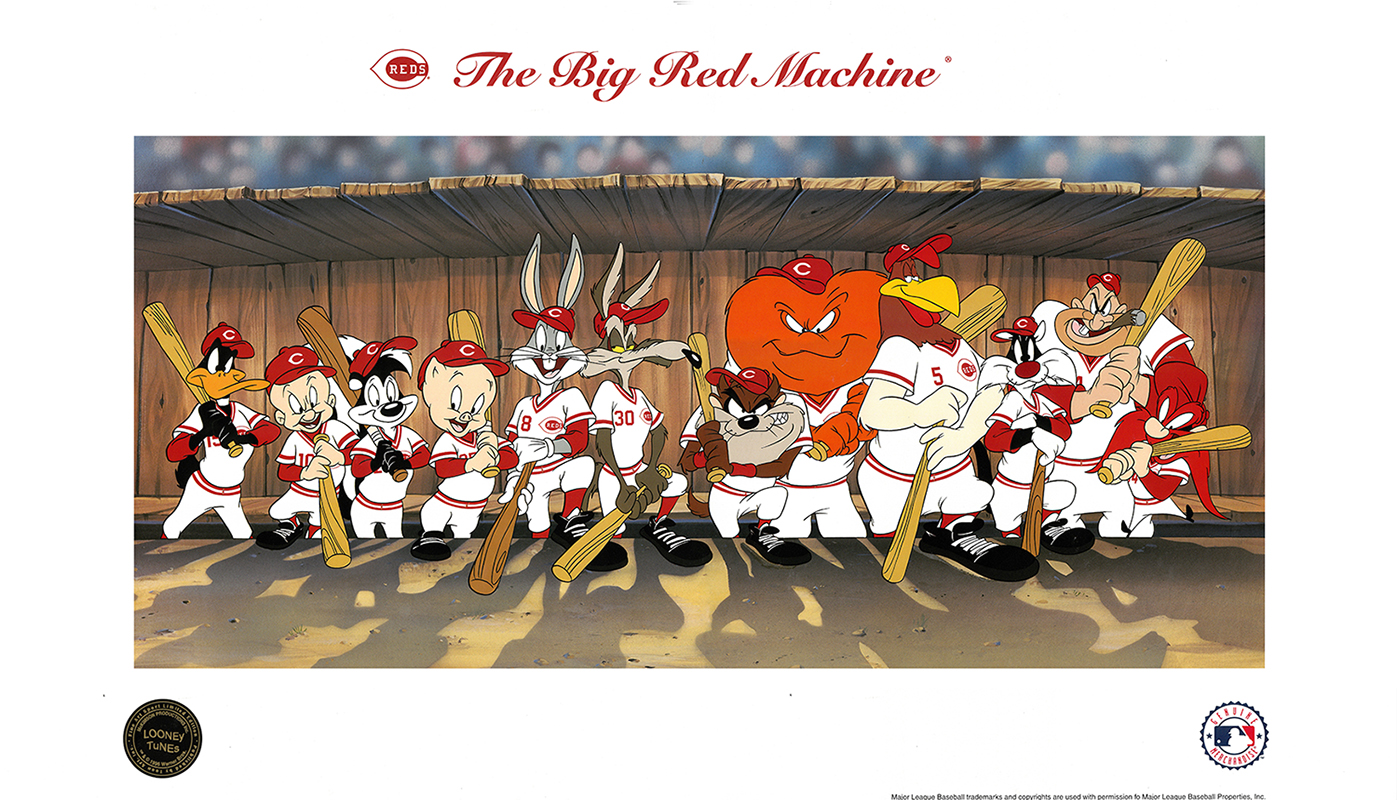 Big Red Machine - Looney Tunes - FIne Art Lithograph | Property Room