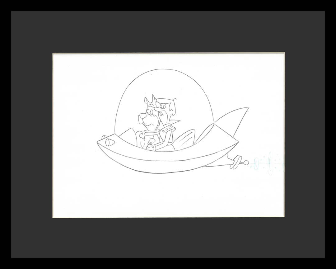 Jetsons - Original Production Drawing - George & Astro | Property Room