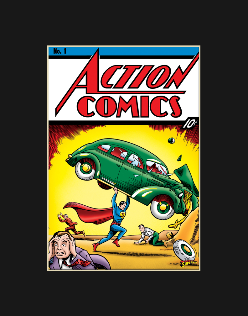 Superman - Action Comics #1 - LE Lithograph | Property Room