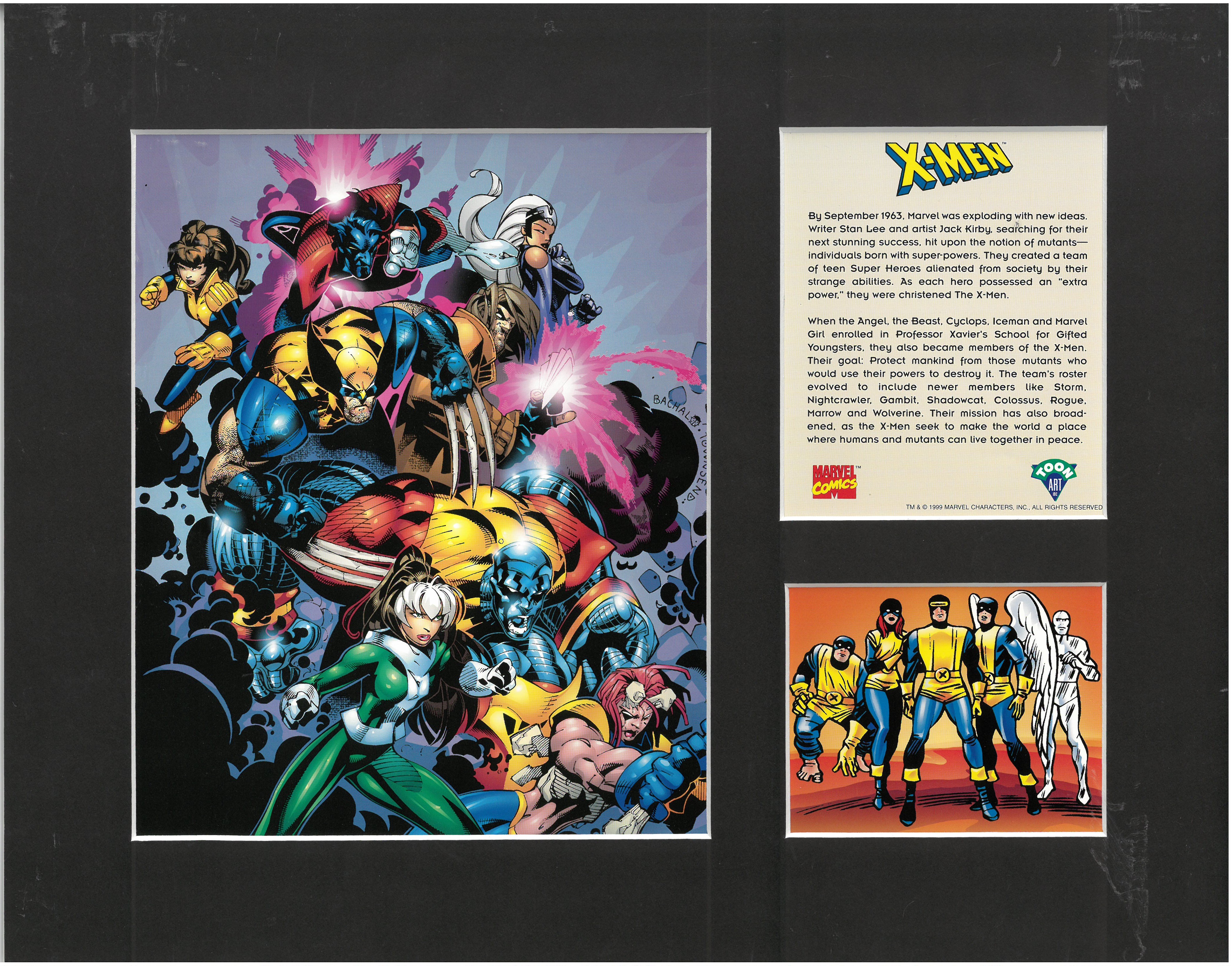X-Men Limited Edition Matted Lithograph | Property Room