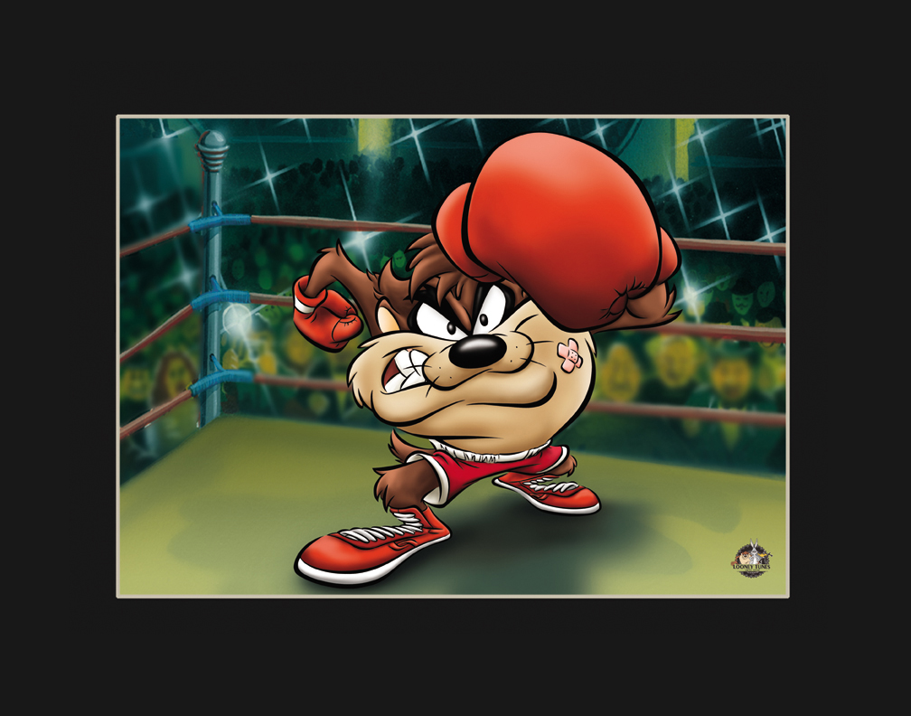 Knockout Taz - LE Lithograph | Property Room