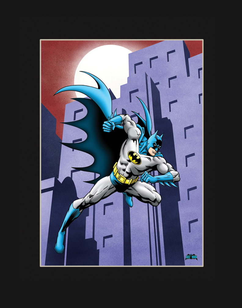 Batman Running - LE Lithograph | Property Room