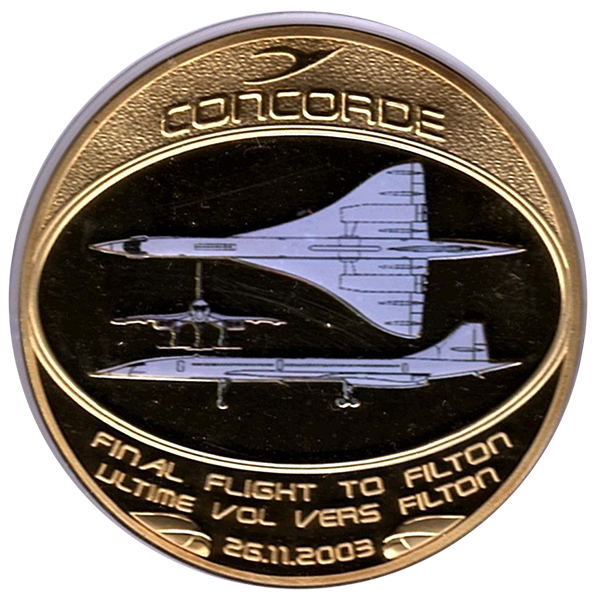 Concorde - The Final Farewell Commemorative Coin | Property Room