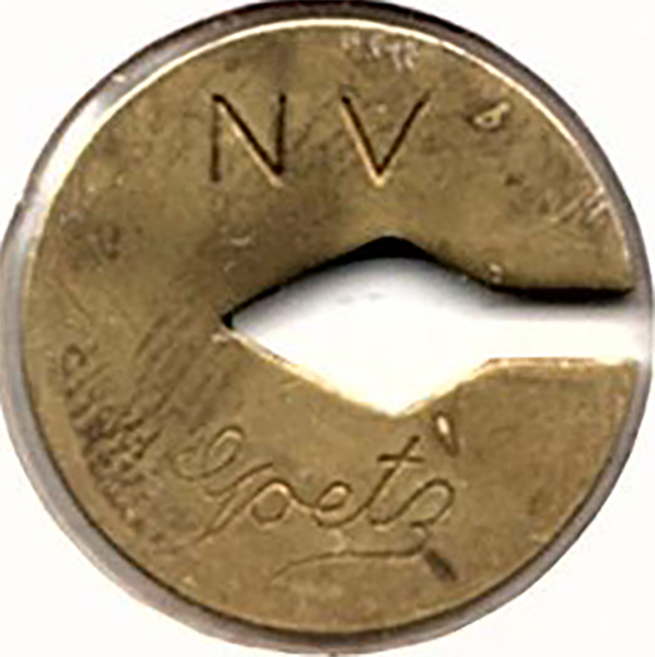 Vintage Pay-Telephone Tokens (5) - Goetz Y.S. & S. Co., Chicago ...