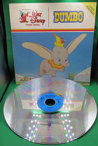 1983 Laser VideoDisc Walt Disney Home Video: DUMBO | Property Room