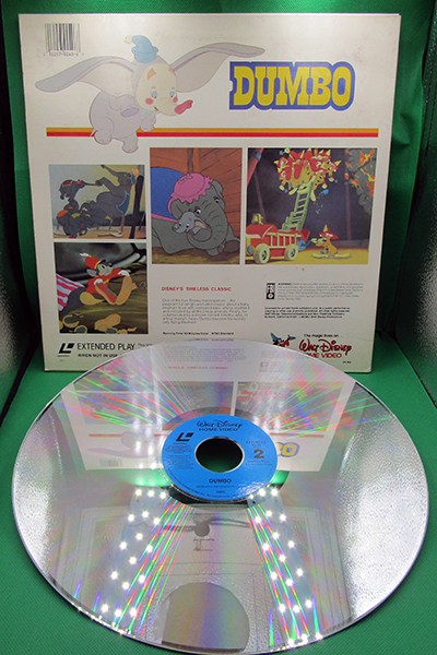 1983 Laser VideoDisc Walt Disney Home Video: DUMBO | Property Room