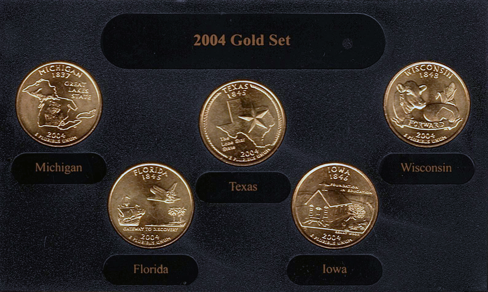 2004 Gold Edition State Quarter Collection | Property Room