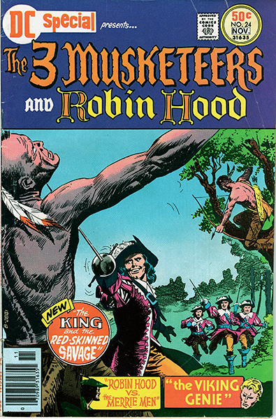 1976 DC: DC Special Presents...The 3 Musketeers and Robin Hood #24 ...