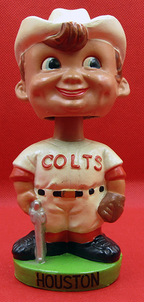 EXTREMELY RARE: Vintage 1960's Houston Colt .45s Mascot Bobble-Head, 6 ...