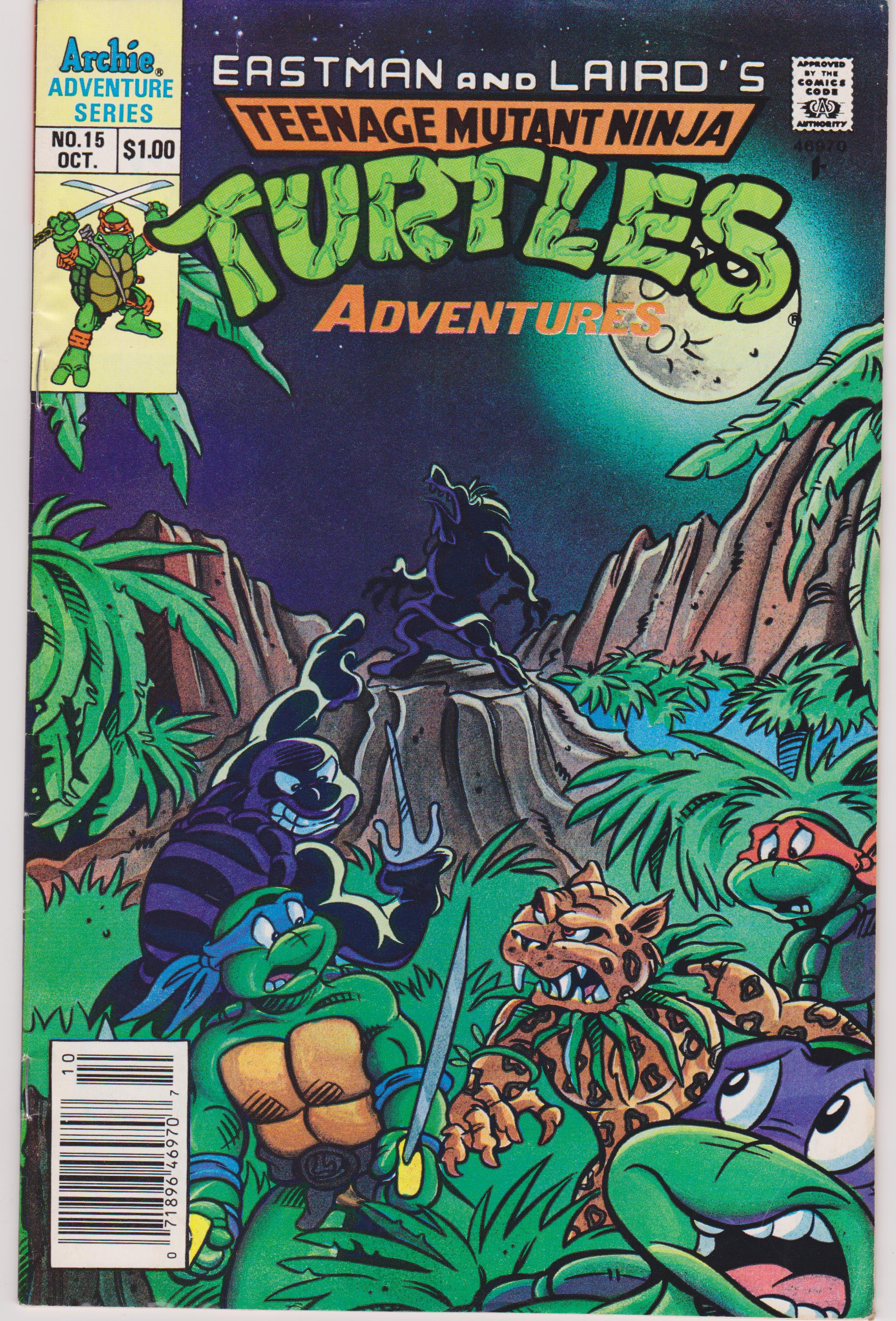 1990 Archie Adventure Series: Teenage Mutant Ninja Turtles Adventures ...