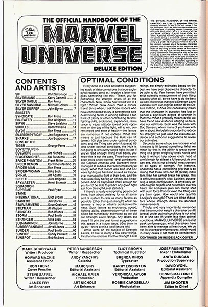 1986 Marvel CG: Marvel Universe Issues #9, 10, 11, 12 (Wrap-Around ...