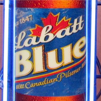 Vintage LaBatt Blue Neon Beer Sign - Floor Model | Property Room