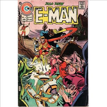 1975 Charlton Comics: E-Man #6 | Property Room