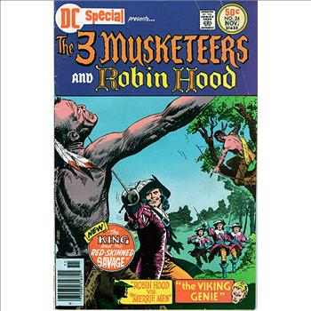 1976 DC: DC Special Presents...The 3 Musketeers and Robin Hood #24 ...