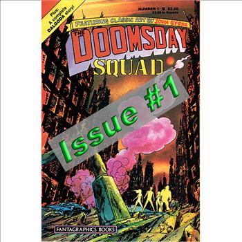 1986 Fantagraphics: Doomsday Squad, featuring classic artwork by John ...