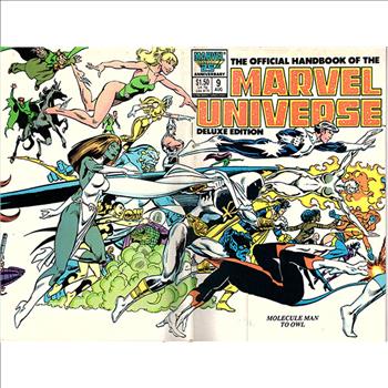 1986 Marvel CG: Marvel Universe Issues #9, 10, 11, 12 (Wrap-Around ...
