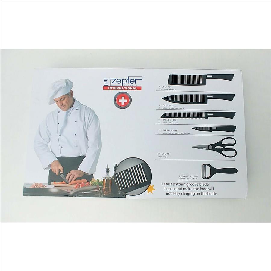 6 pc Zepter International Kitchen Knife Set | Property Room