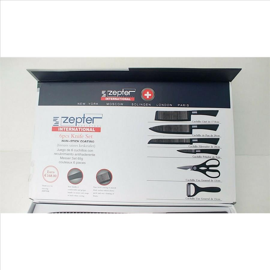 6 pc Zepter International Kitchen Knife Set | Property Room