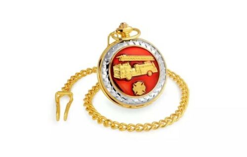 Fire Department Firetruck Pocket Watch | Property Room