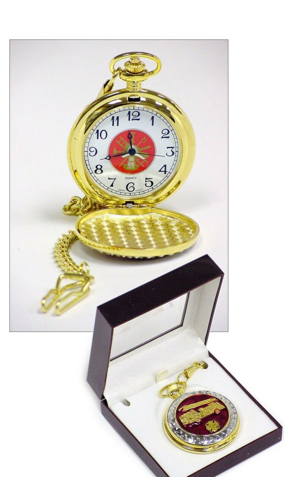 Fire Department Firetruck Pocket Watch | Property Room