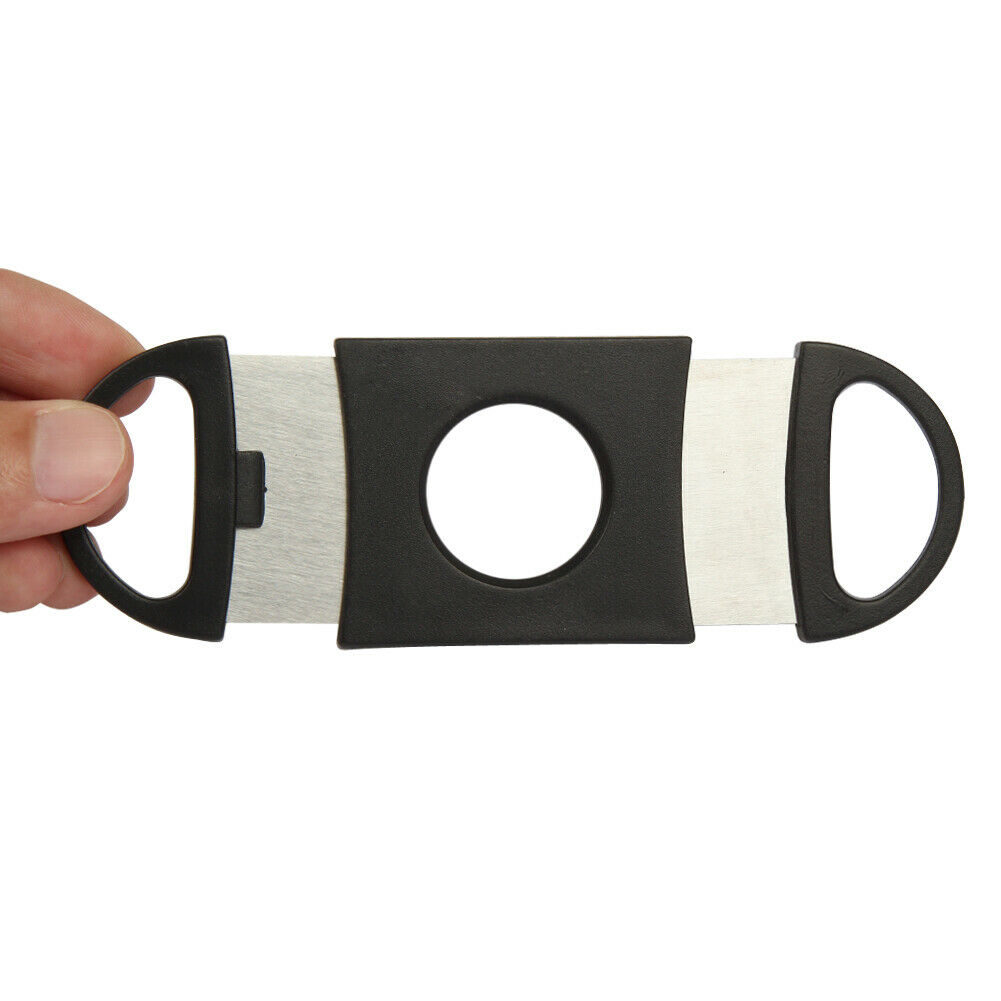 Double Blade Stainless Steel Cigar Cutter | Property Room