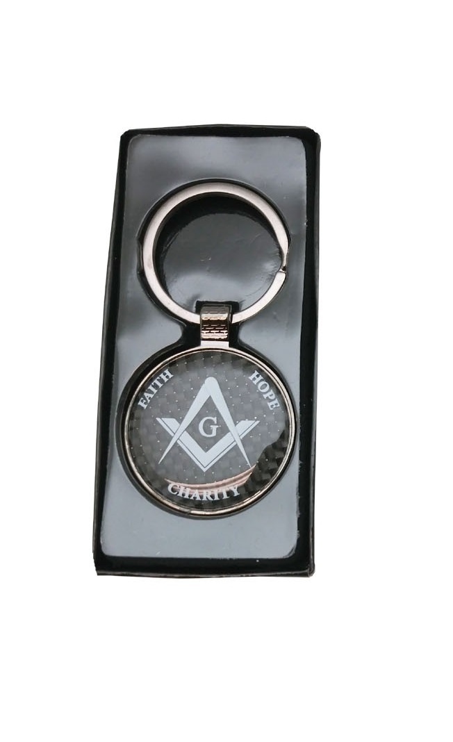 Masonic Square and Compass Key chain | Property Room