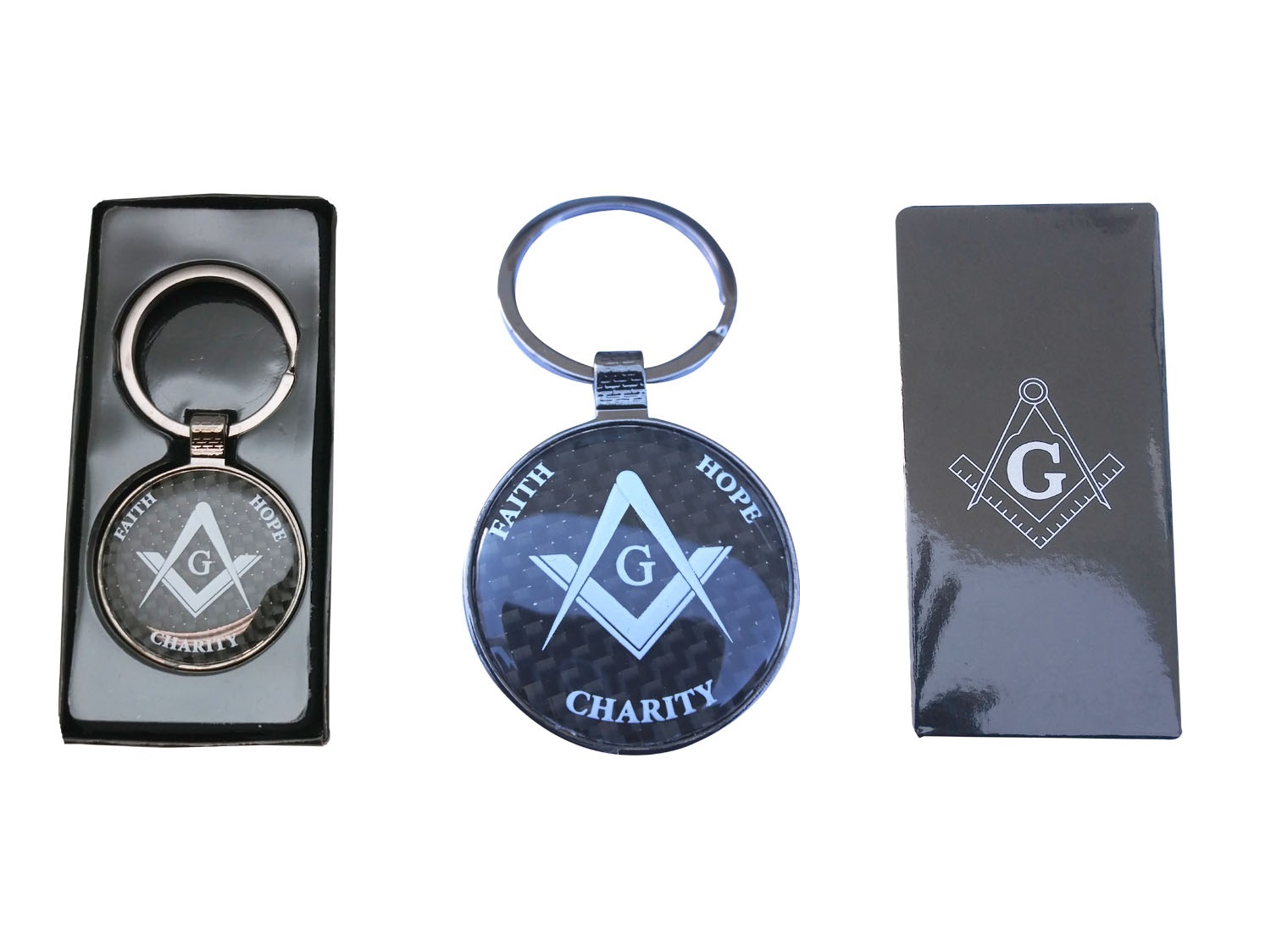 Masonic Square and Compass Key chain | Property Room