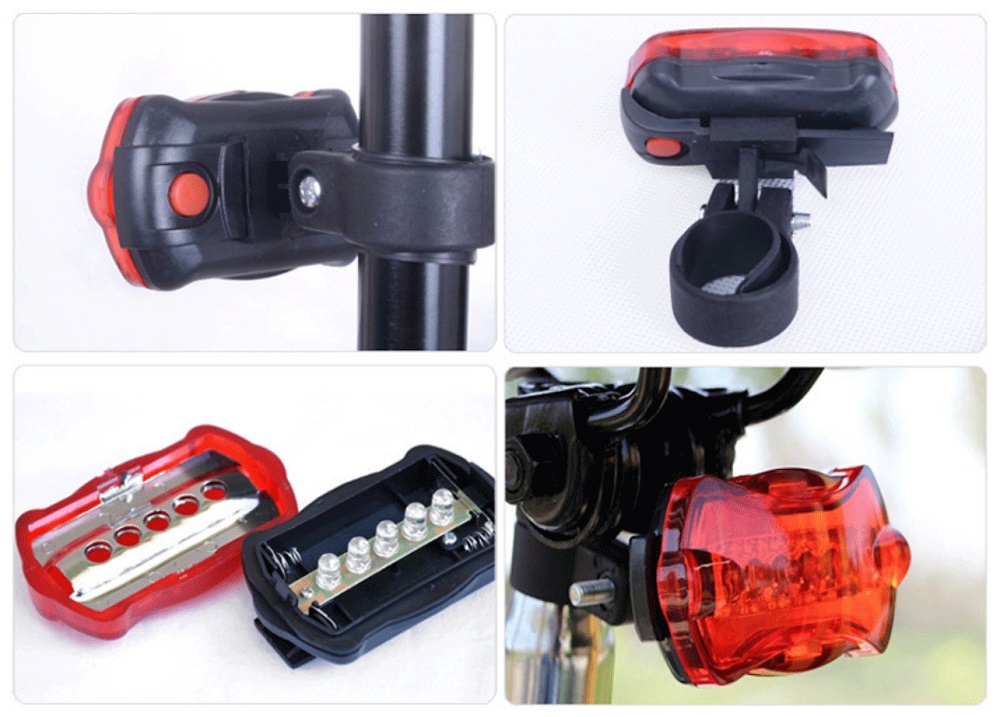 2 in 1 Bike LED Flashlight & Safety Light Combo | Property Room