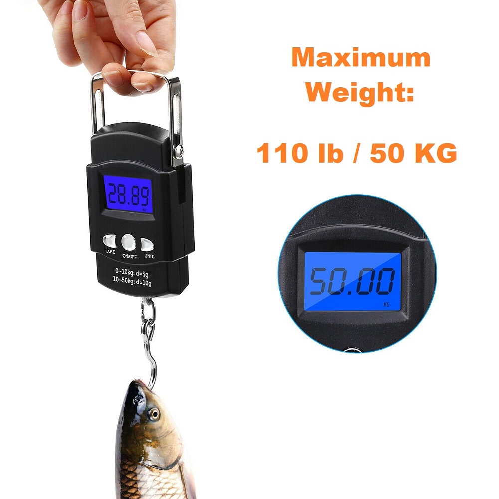 Digital Fishing Scale with Measuring Tape | Property Room