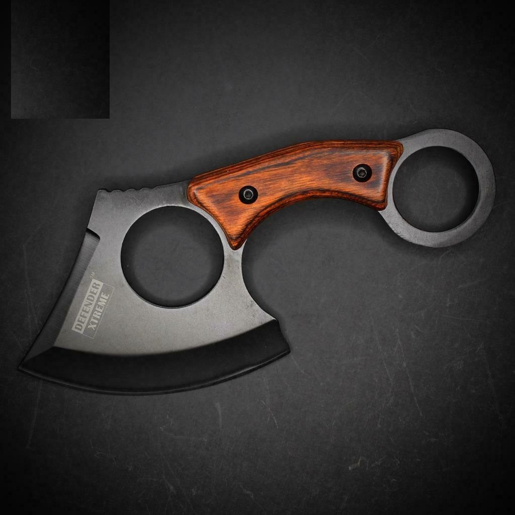 Tactical Karambit Style Throwing Axe - Black | Property Room