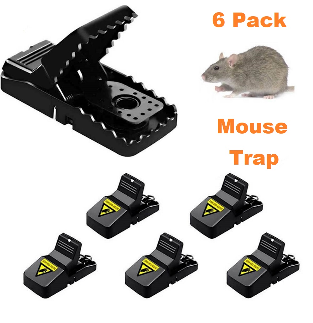 6 pc Heavy Duty Mouse Traps | Property Room