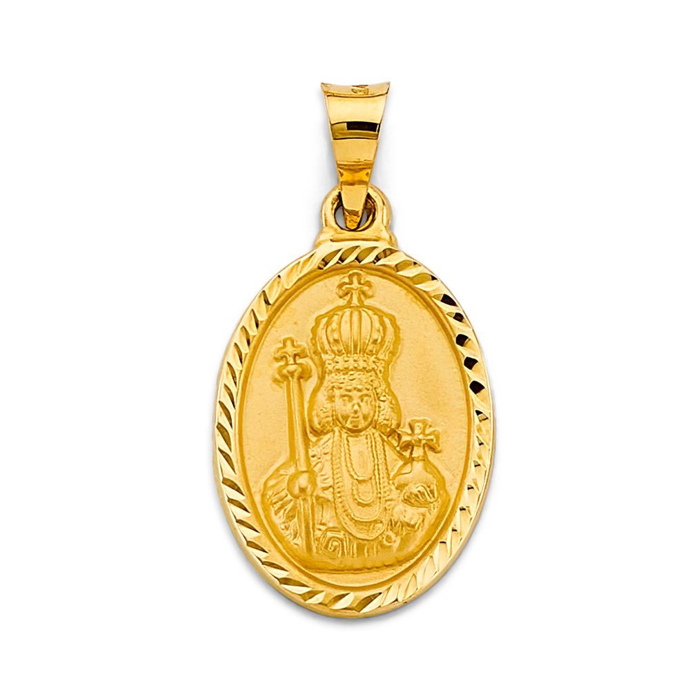14K Yellow Gold Santo Nino Pendant | Property Room