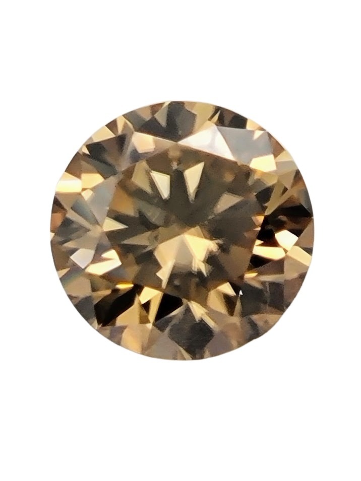 Rare 1 ct Yellow Gold DiamondLuxe(tm) Diamond Substitute Loose Stone ...